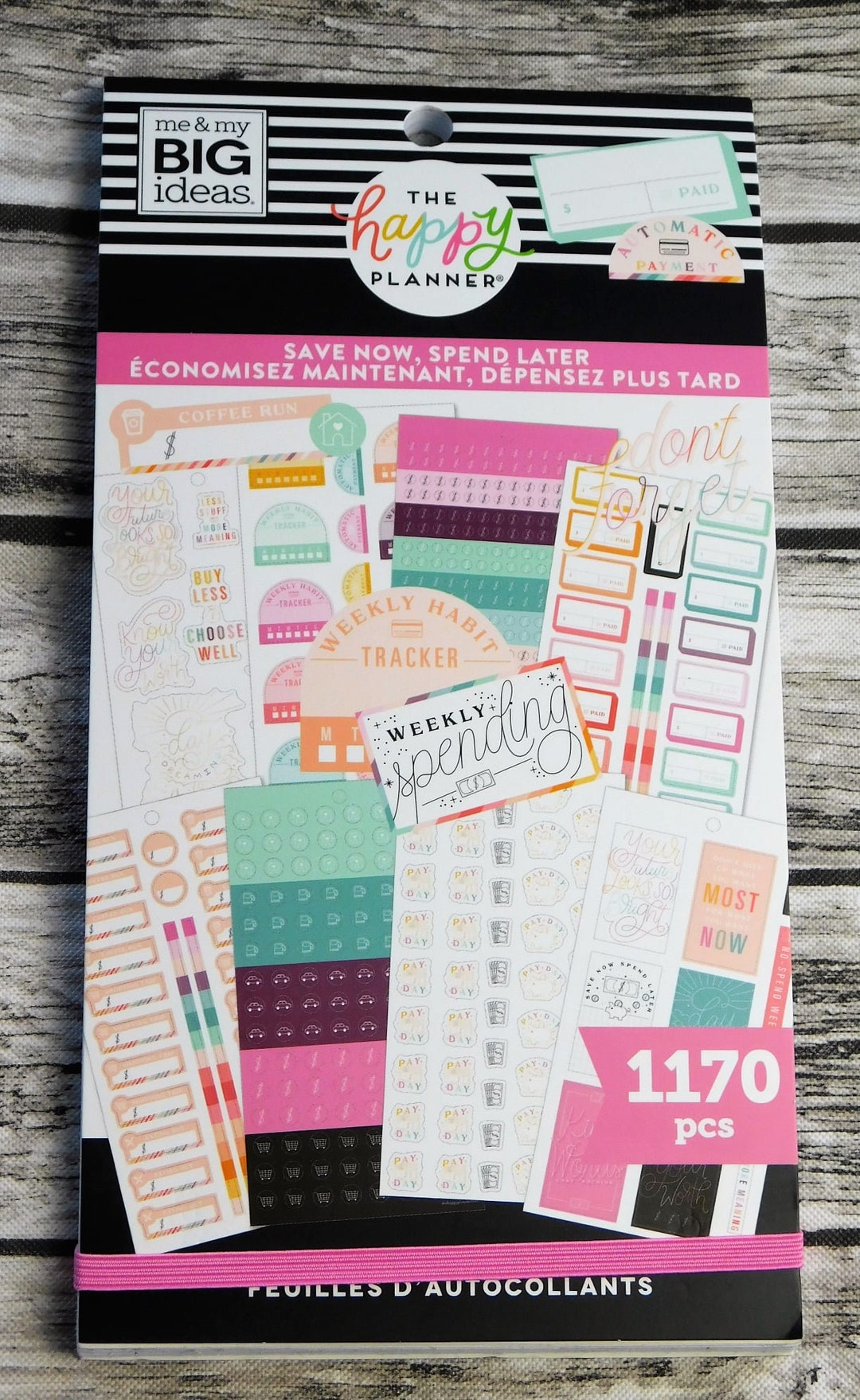 Save Now, Spend Later (1170) Happy Planner Value Sticker Book MAMBI - Etsy