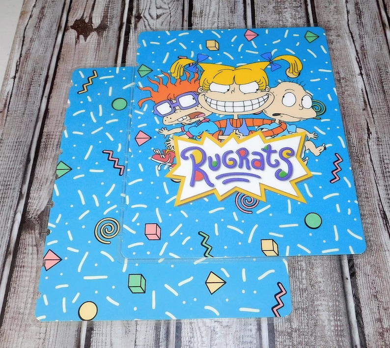 Rugrats Happy Planner Covers Set Dividers Dashboard Classic Mini Micro ...