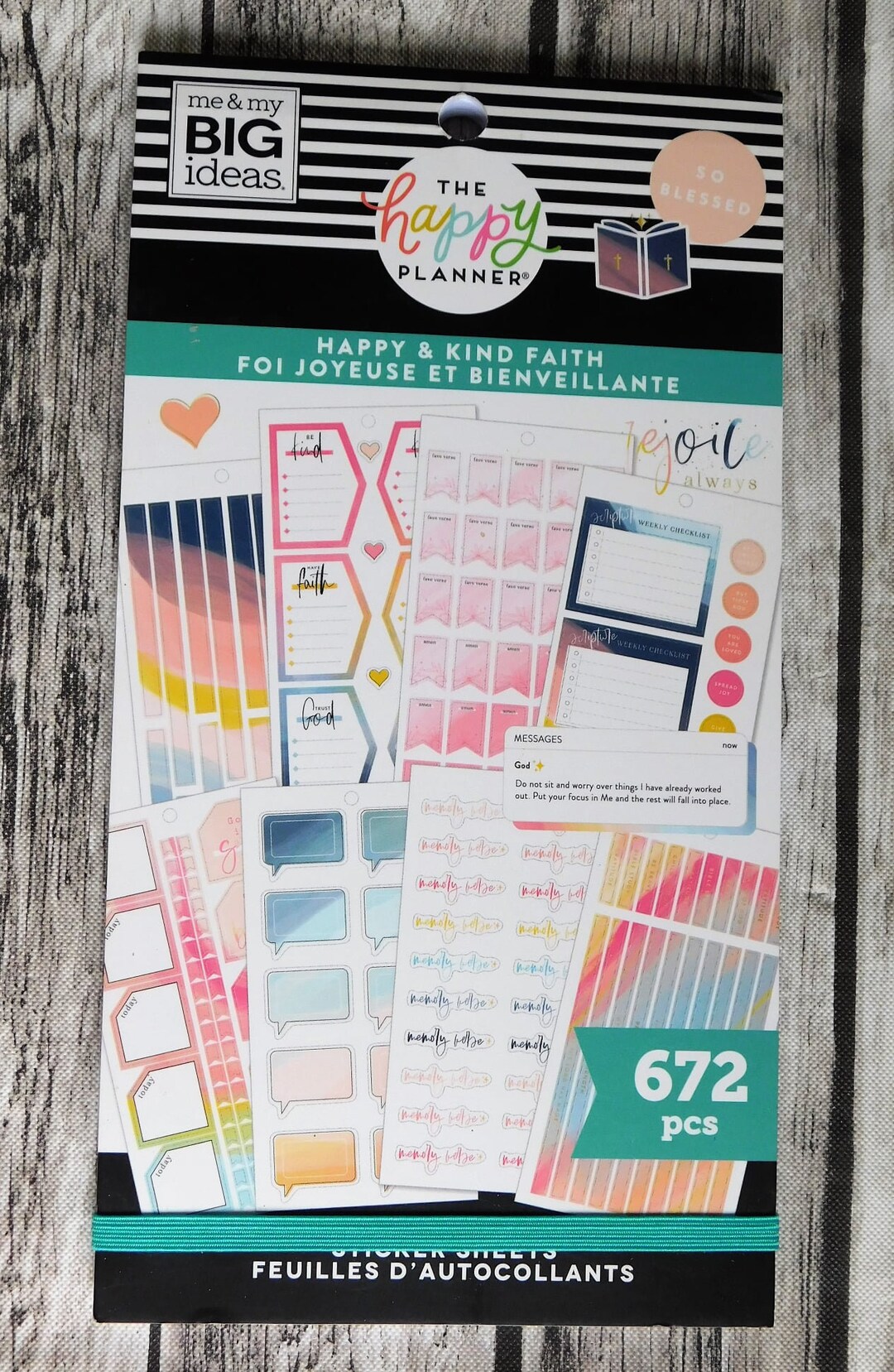 Happy and Kind Faith (672) Happy Planner Value Sticker Book MAMBI - Etsy