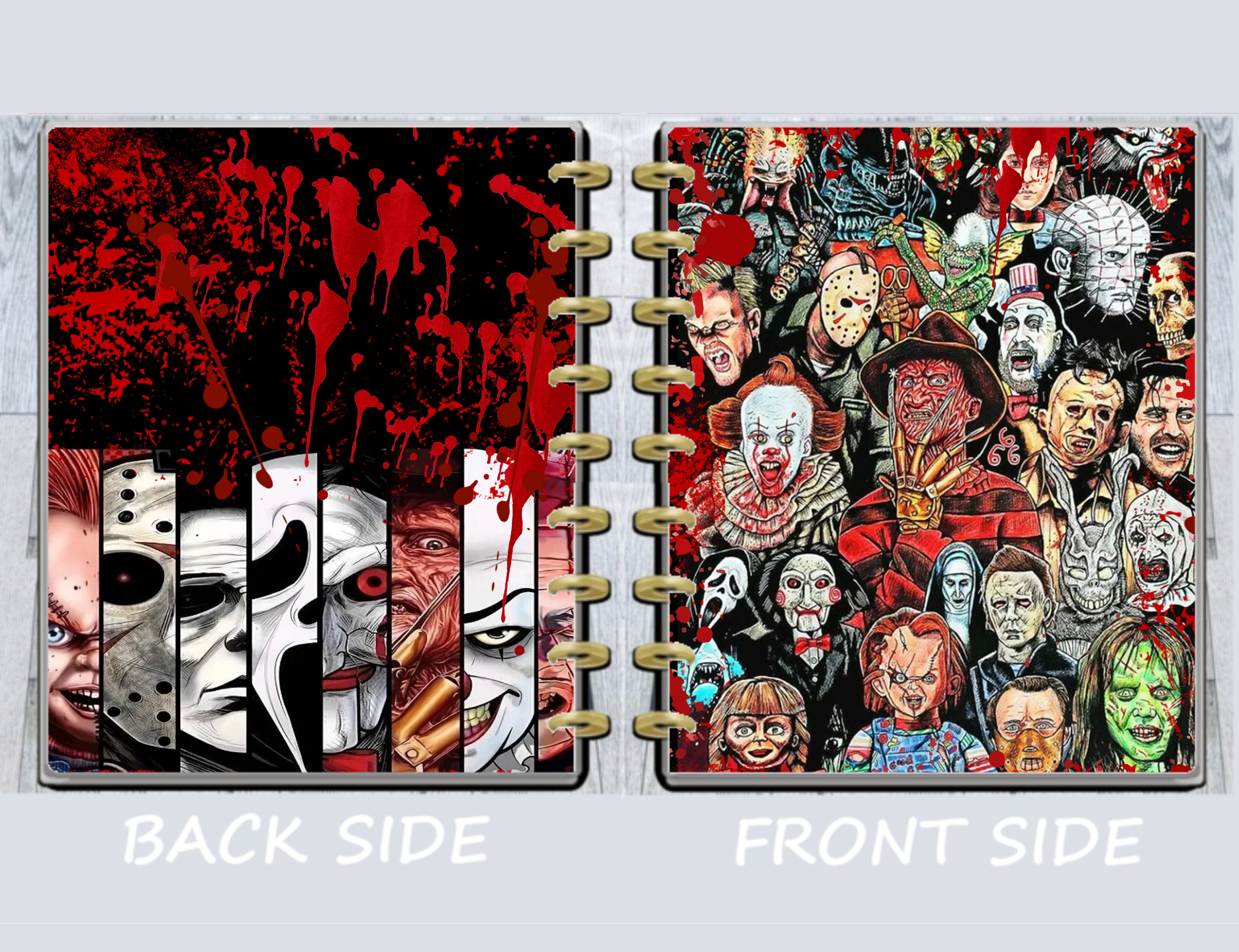 Horror Movies Happy Planner Cover Dividers Collection Micro Mini ...