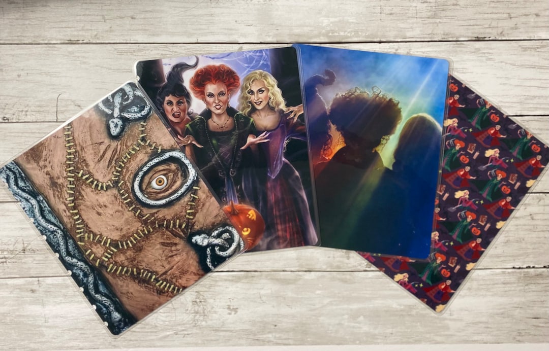 Hocus Pocus Collection Happy Planner Covers Dividers Dashboard Classic ...