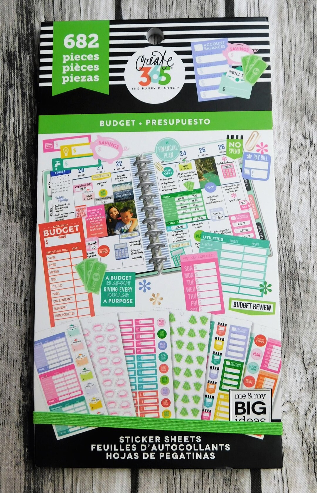 Budget (682) Happy Planner Value Sticker Book MAMBI - Etsy