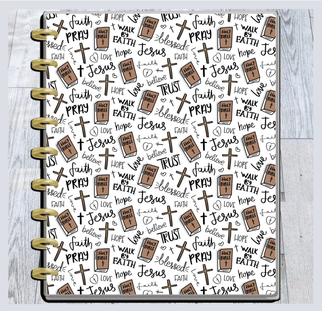 Faith Love Pray Bible Happy Planner Cover Dividers Collection Micro ...