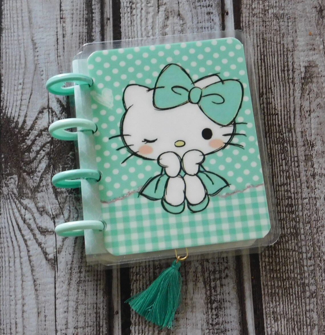 Cute Kitties Micro Happy Planner Cover Divider Kitty Hello Cat - Etsy