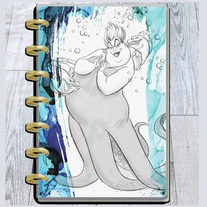 Ursula Villains Twisted Happy Planner Covers Set Dividers Dashboard the ...
