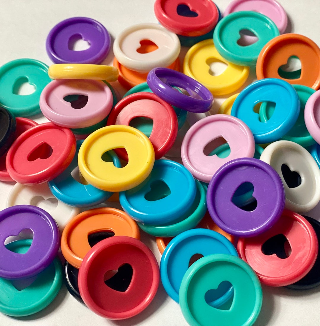 Mixed Colors Plastic Binding Discs Mini Size Rings Happy Plannner TUL ...