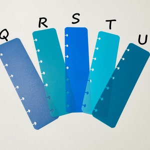 Discbound Dividers Plastic Page Markers Tab-top Happy Planner Micro ...