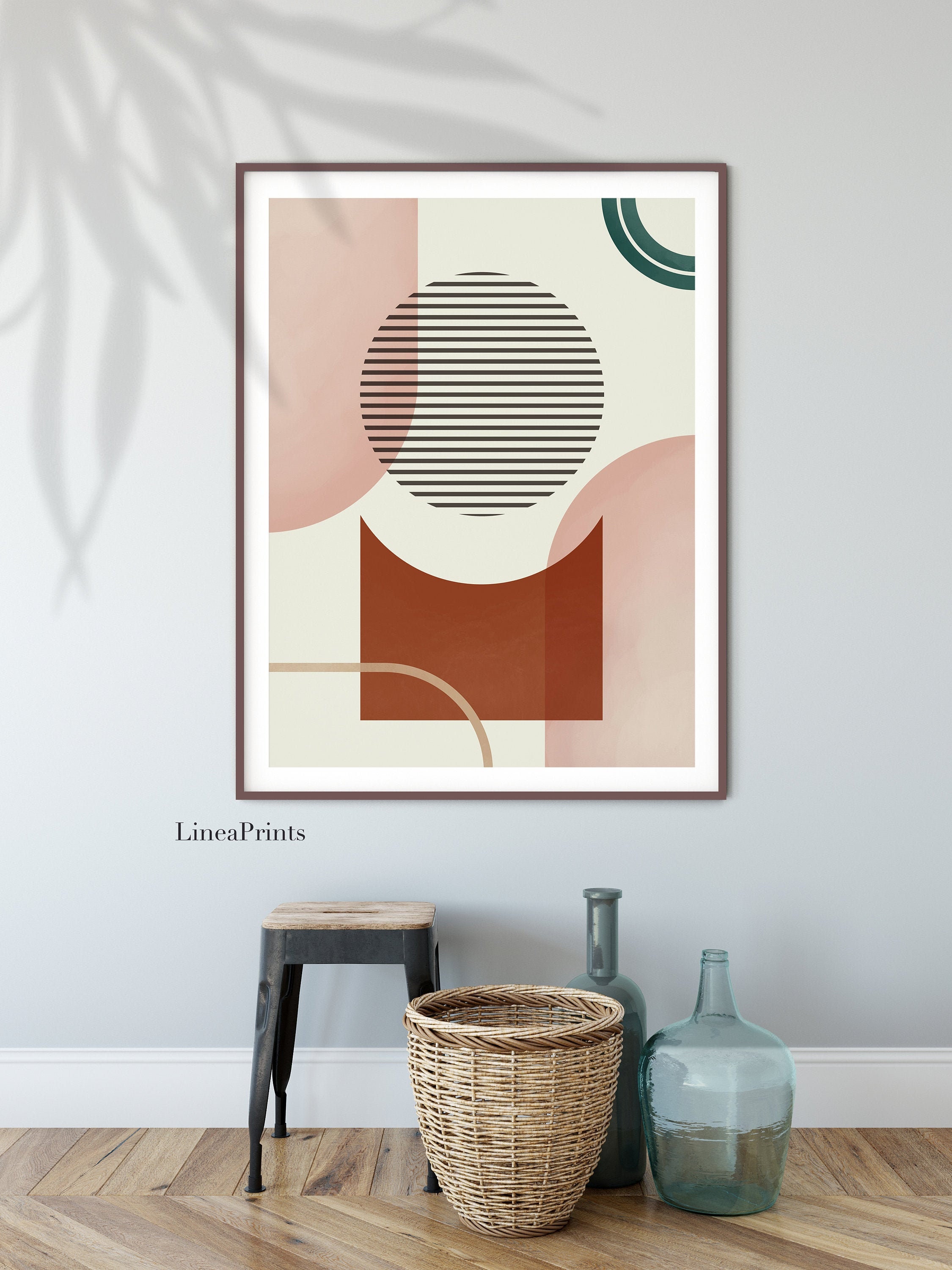 Geometric Large Abstract Wall Art Printable Art Abstract | Etsy