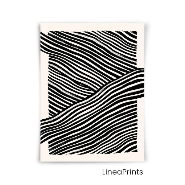 Lines Art - Etsy