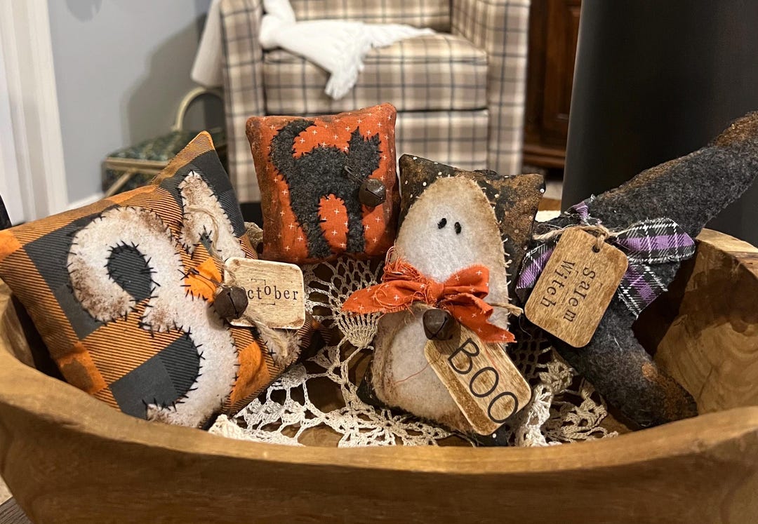 Primitive Halloween/fall Dough Bowl Fillers - Etsy