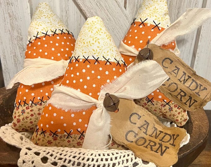 Primitive Candy Corn Dough Bowl Fillers - Etsy