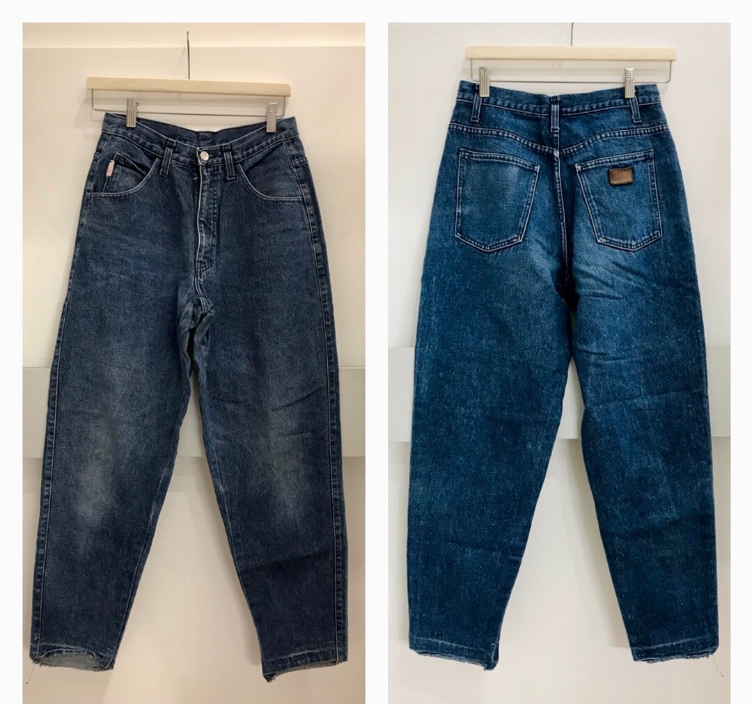 Vintage Enrico Coveri Jeans 1990s Blue Denim Italian Designer - Etsy