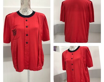 Baseball Style Top | Etsy