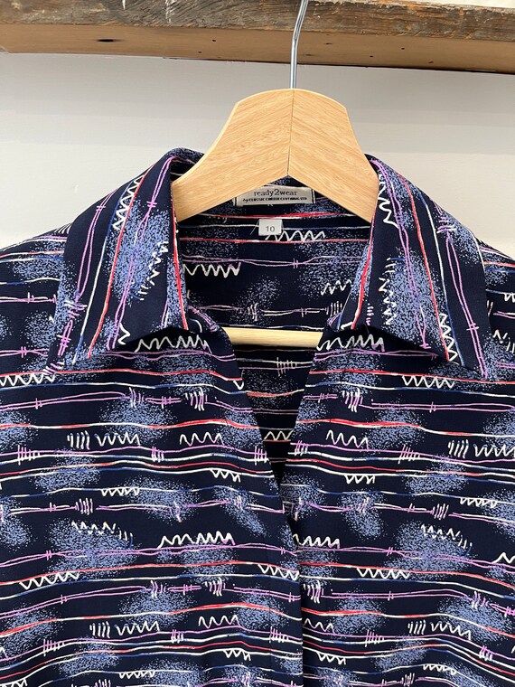 Vintage Blouse- Uniform- late 1980s early 1990s - siz… - Gem