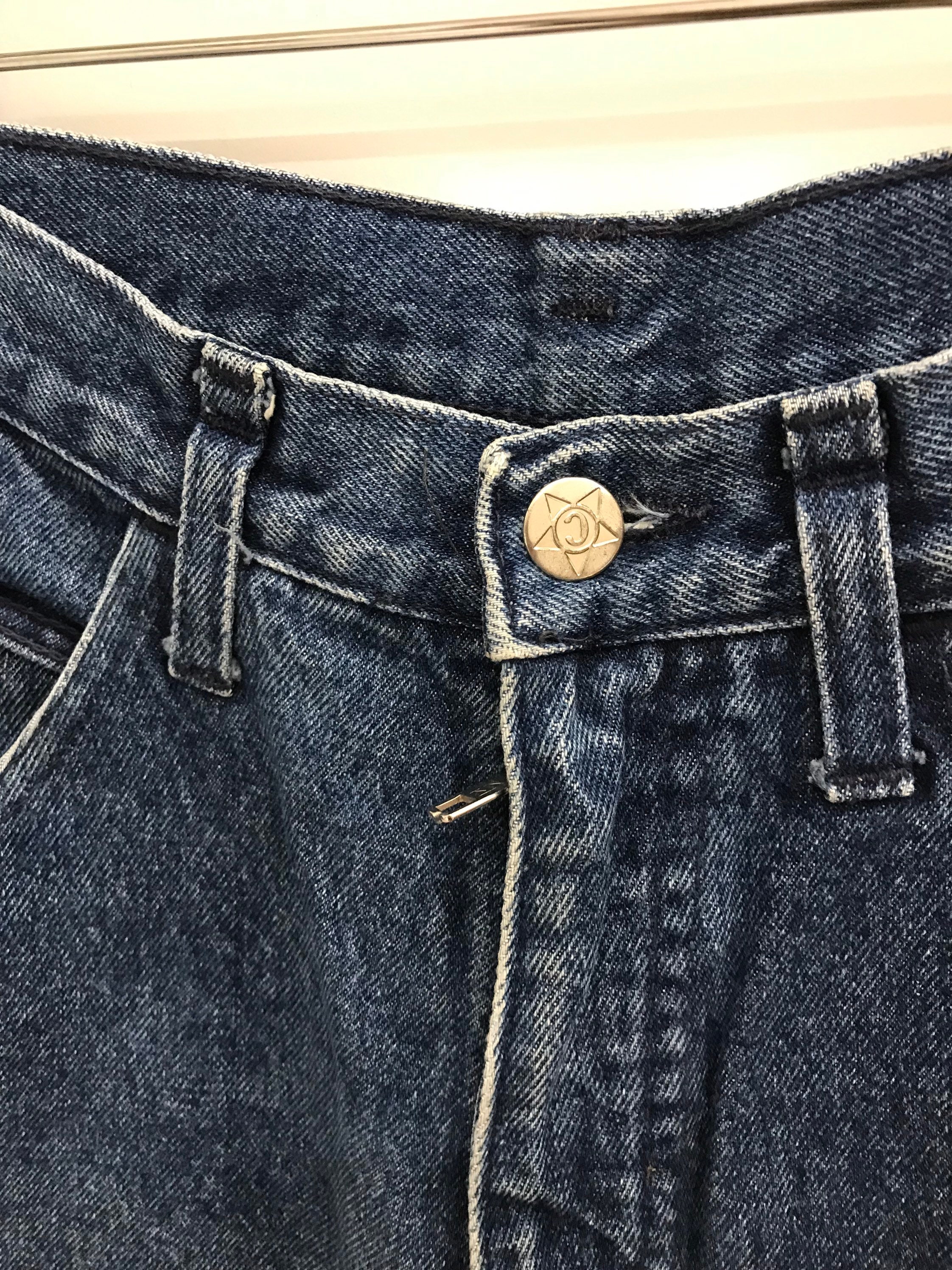 Vintage Enrico Coveri Jeans 1990s Blue Denim Italian Designer - Etsy