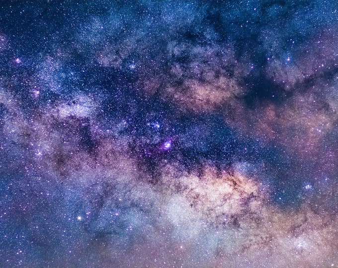 Milky Way Galaxy High Quality Print, Instant Digital Download, Space ...
