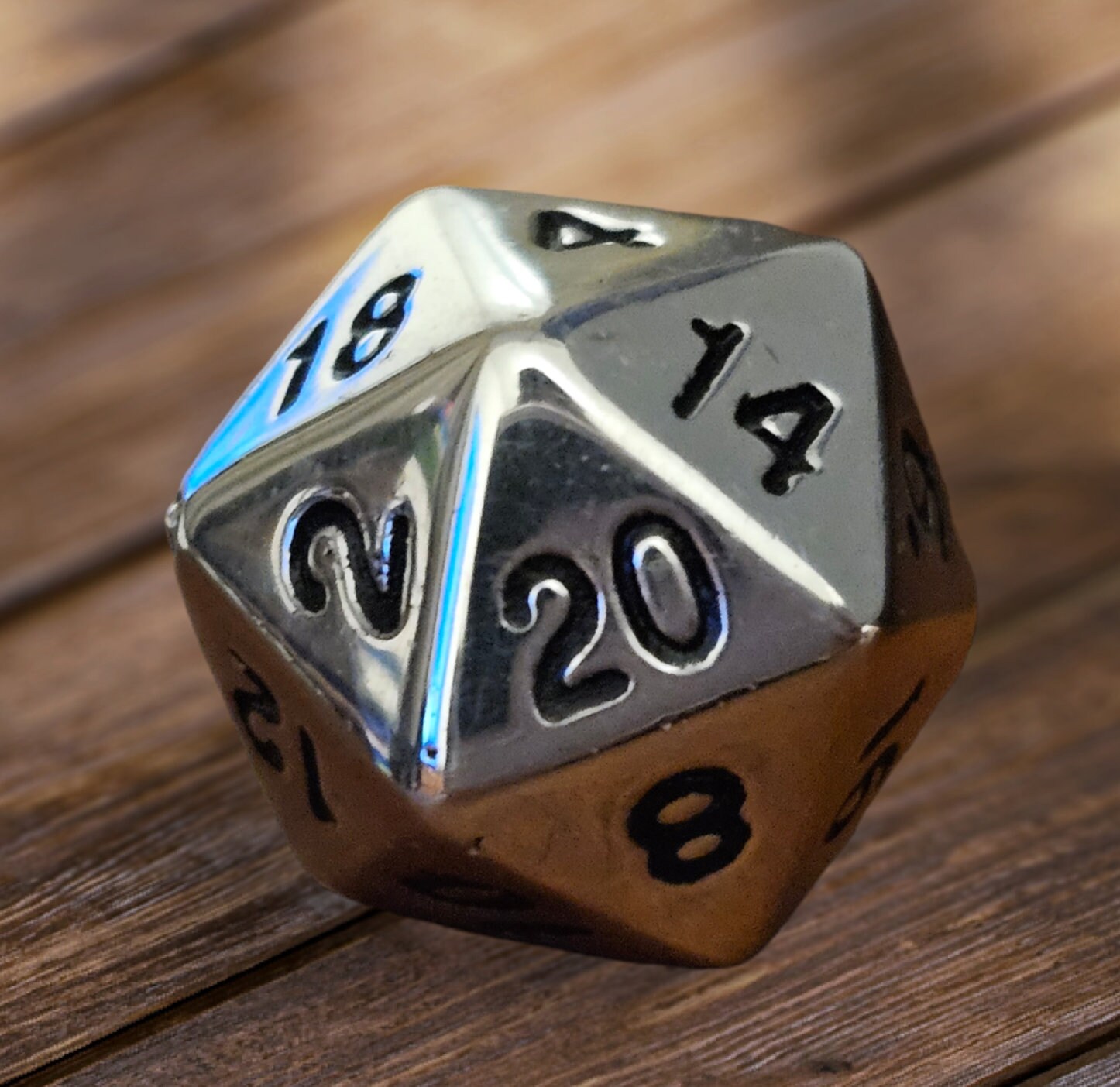 Handmade D20 in Solid Sterling Silver - Etsy