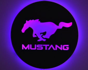 Mustang Garage Sign | Etsy
