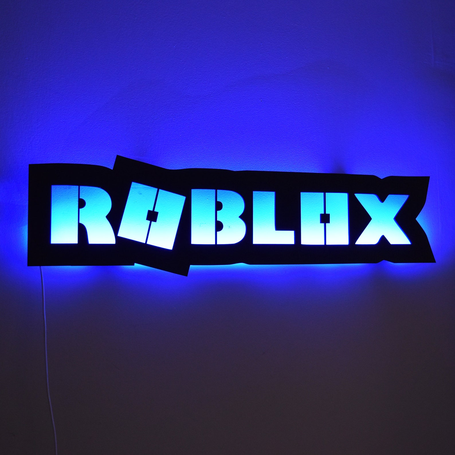 30 LED Lighted Roblox Inspired Wall Art Roblox Video | Etsy