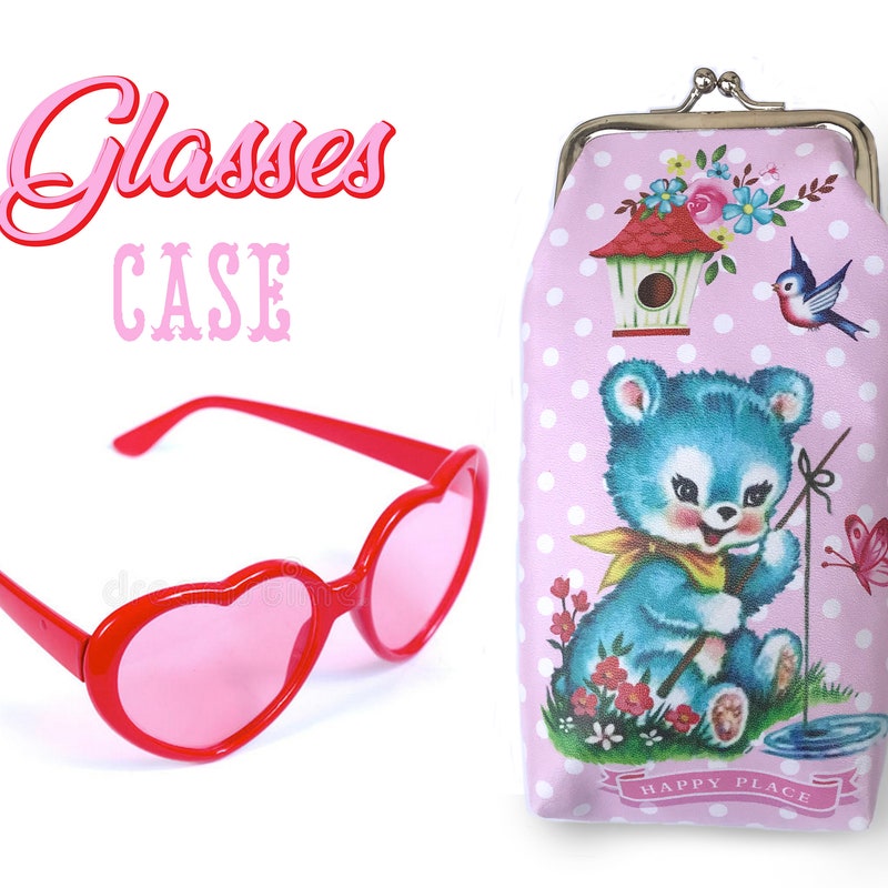 Cute Glasses Case - Etsy