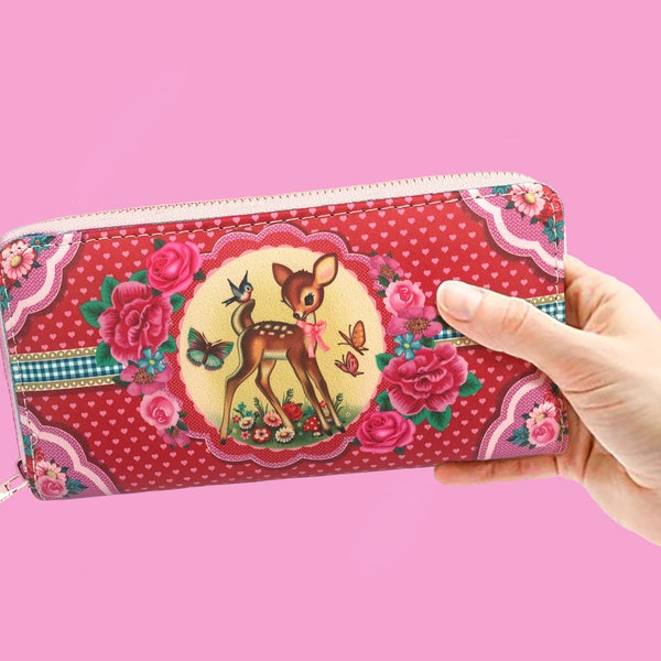 Bambi Wallet - Etsy UK