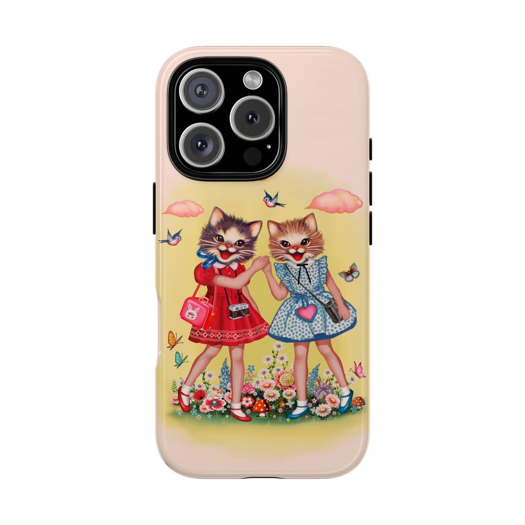 USA Cute Kittiestough Case for Apple Iphone, Samsung Galaxy and Google ...