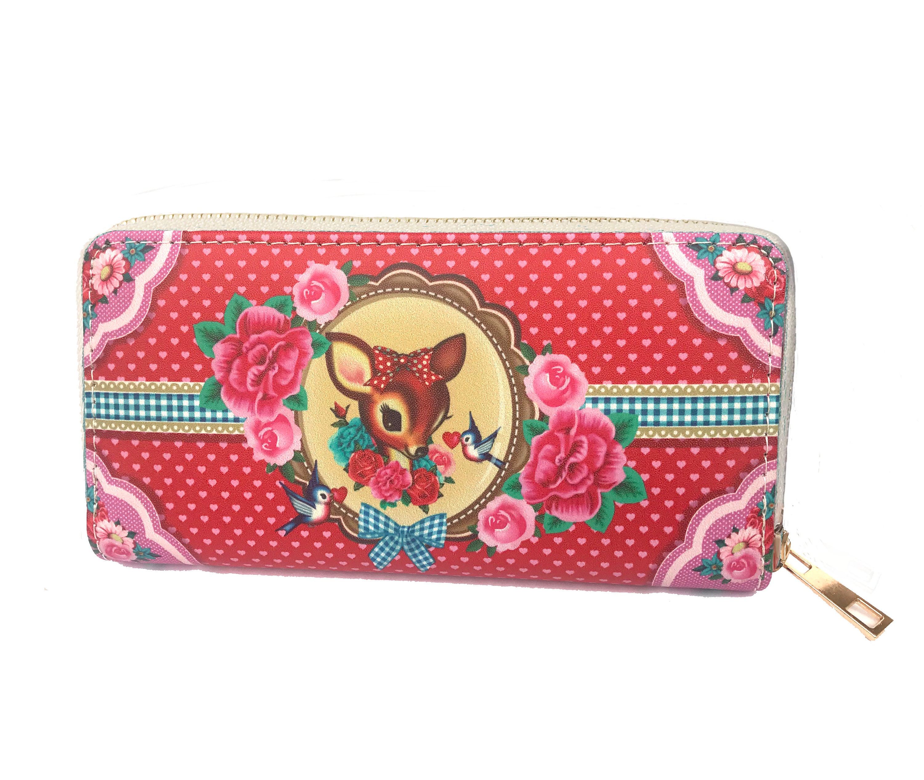 Vintage Style Bambi Wallet: Darling Deer Kitsch Purse - Etsy