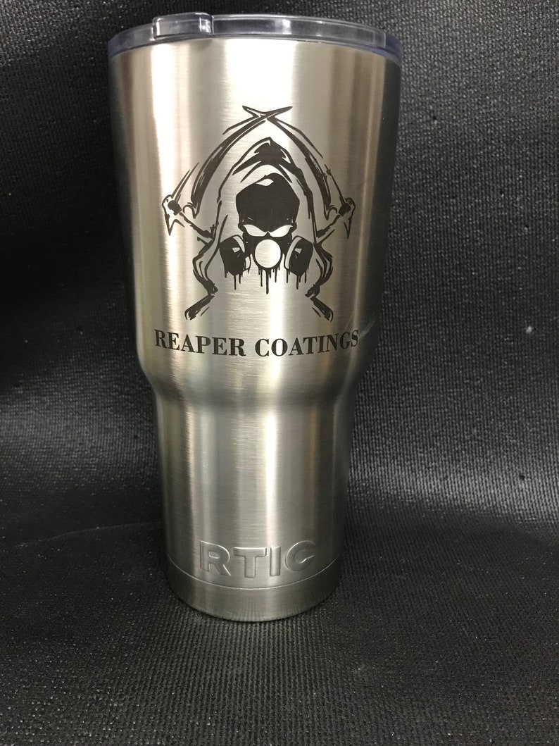 Personalized RTIC Tumbler Laser Engraved - Etsy
