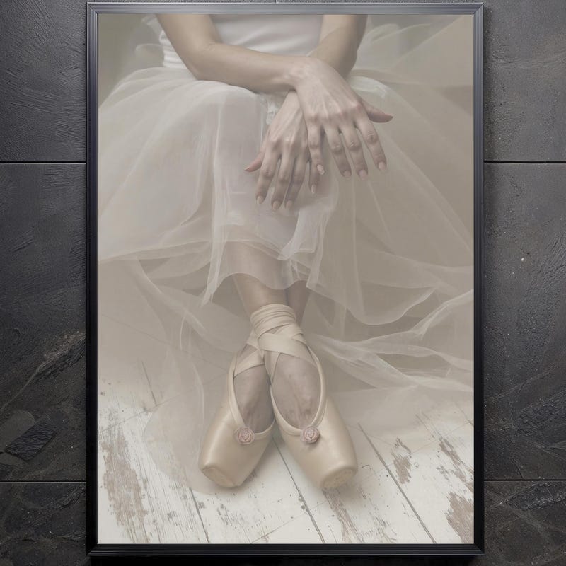 Tulle Ballet Slippers - Etsy