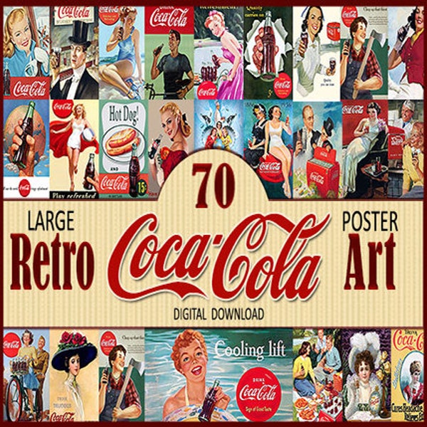 Coca Cola Pinup Girl - Etsy