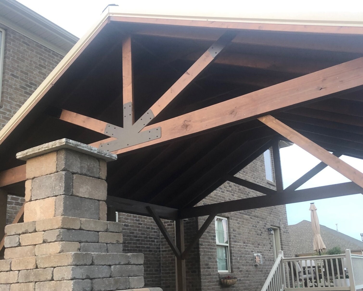 Gable Bracket for 2x6 and 2x8 Lumber - Etsy