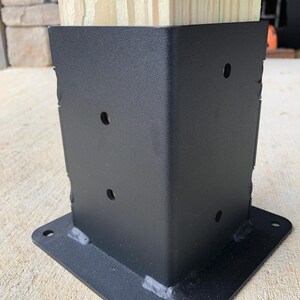 Foot/wall Mount Bracket for 4x4 Post - Etsy