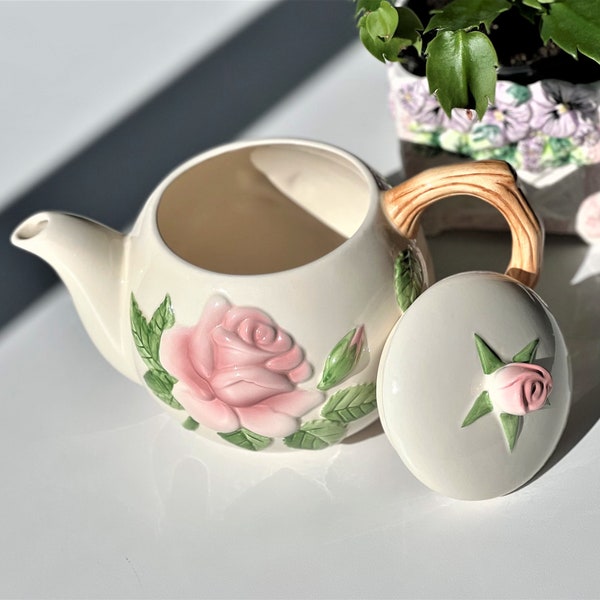 Embossed Teapot - Etsy