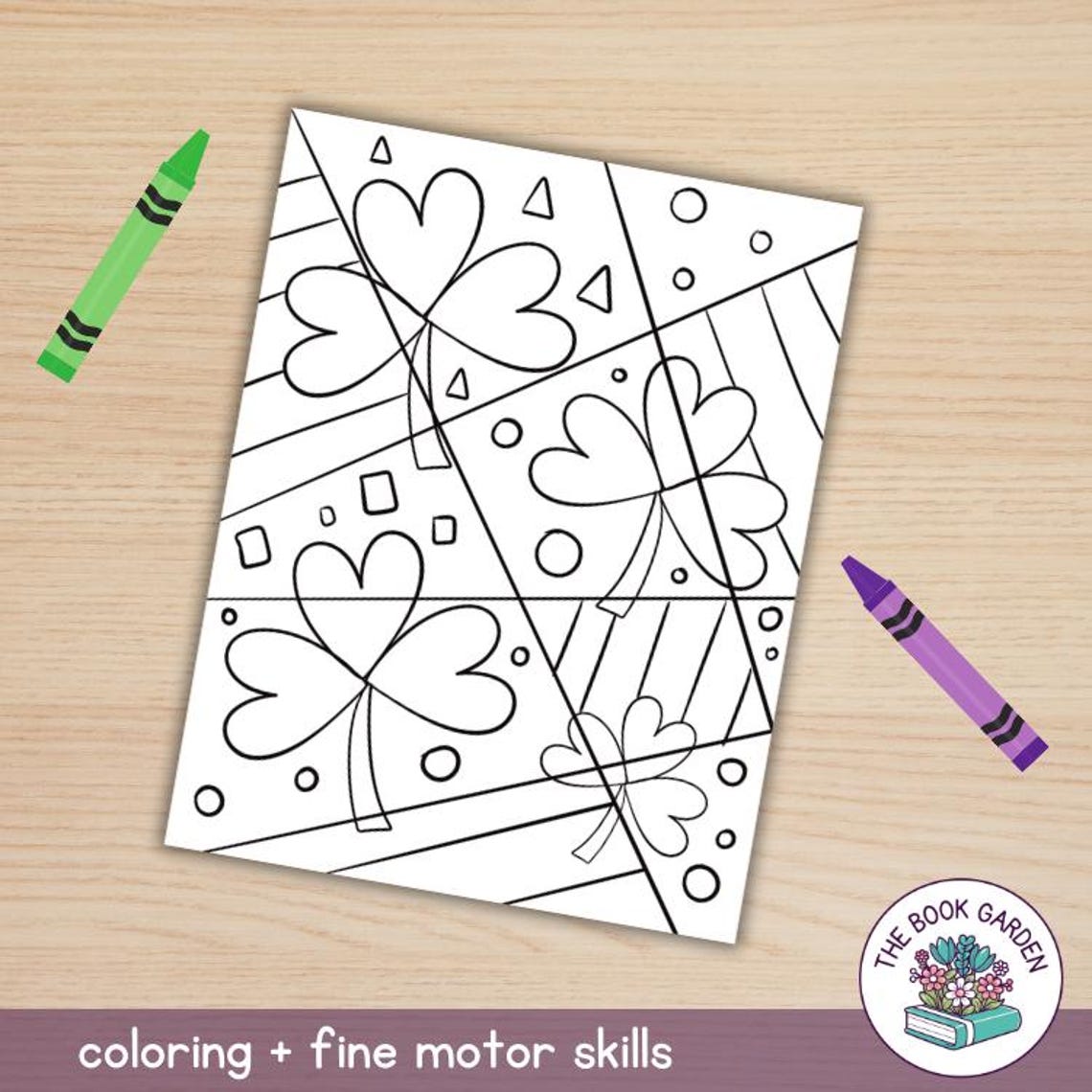 Shamrocks Art Project, Shamrock Craft, St. Patrick's Day Craft, March ...