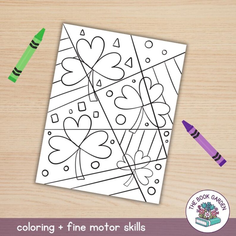 Shamrocks Art Project, Shamrock Craft, St. Patrick's Day Craft, March ...