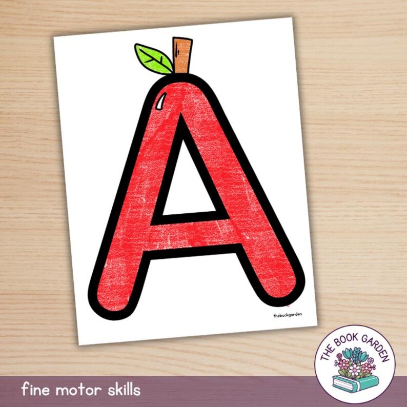 Letter A Craft Template, Fall Craft, Letter Crafts, Back to School ...