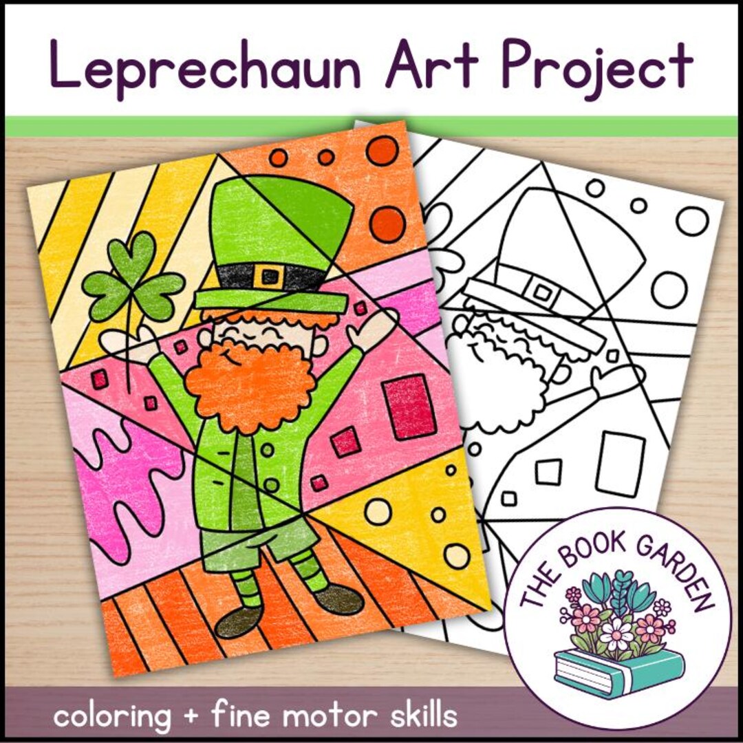 Leprechaun Art Project, Leprechaun Craft, St. Patrick's Day Craft ...