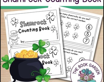 March Mini Coloring Book, St. Patrick's Day Books, St. Patrick's Day ...