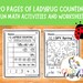 Ladybug Counting, Ladybug Math Worksheets, Ladybug Counting 1-10 ...