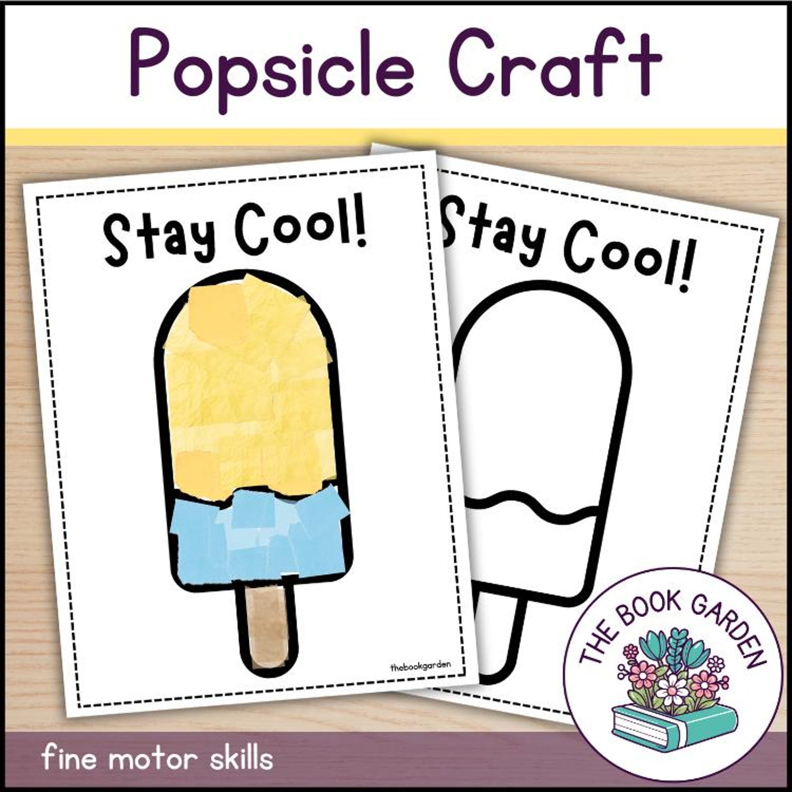 Popsicle Summer Craft, End of the Year Activities, Summer Activities ...