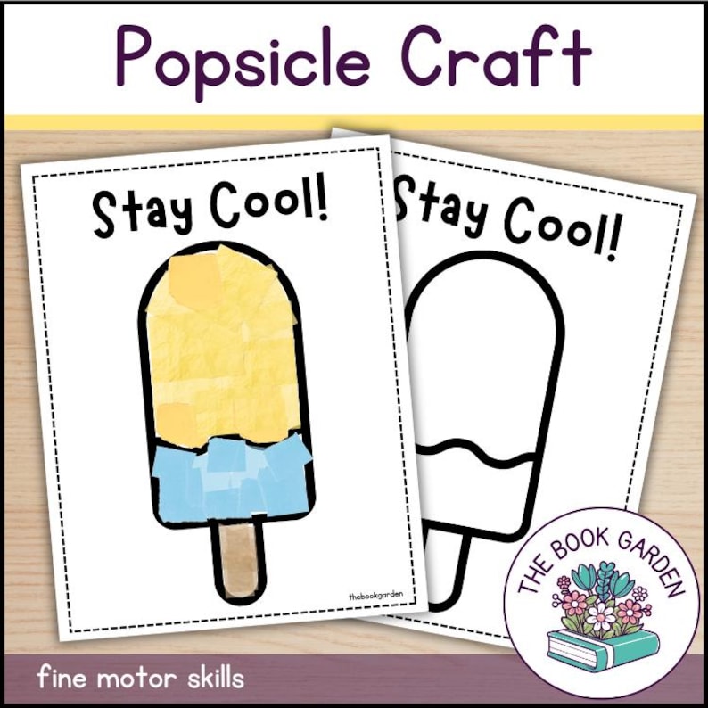 Popsicle Summer Craft, End of the Year Activities, Summer Activities ...