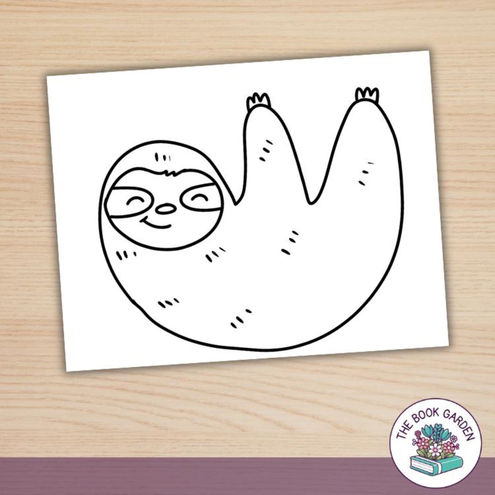Sloth Valentine Craft: Printable Art Activity for Kids (PDF) - Etsy