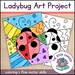 Ladybug Art Project, Ladybug Craft, Spring Craft, March Craft, Crafts ...