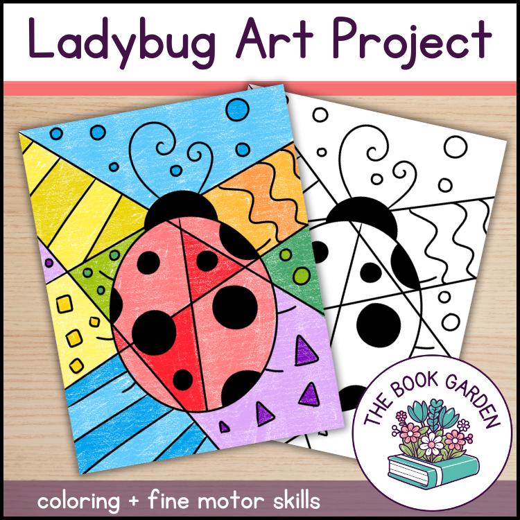Ladybug Art Project, Ladybug Craft, Spring Craft, March Craft, Crafts ...