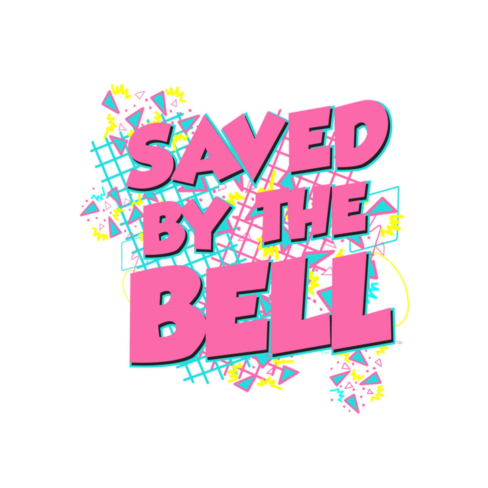 Saved by the Bell 90s Type Digital PNG - Etsy