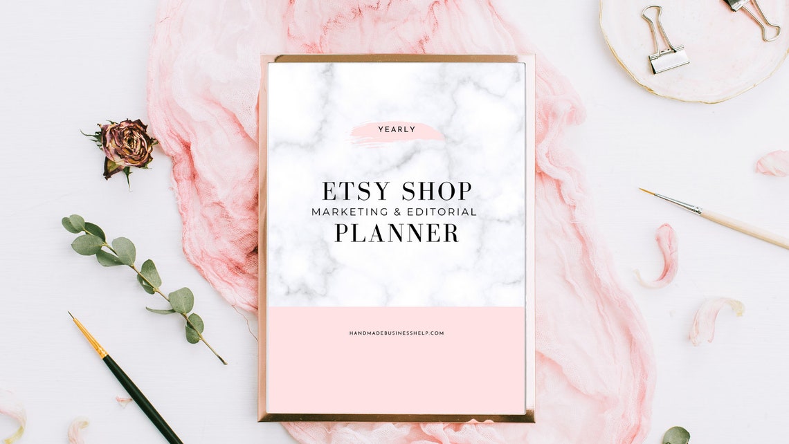 Etsy Shop Planner Printable PDF Etsy Business Plan Etsy Seller Planner ...