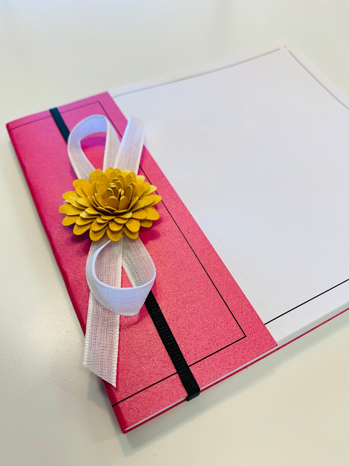 Gift Notepad Pink Notepad Floral Notepad Decorated - Etsy