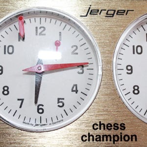 Vintage Jerger Chess Clock, Working Order and in Original Box - Etsy