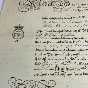 Original Document From 1786 With Seals. Ephemera/documents. - Etsy