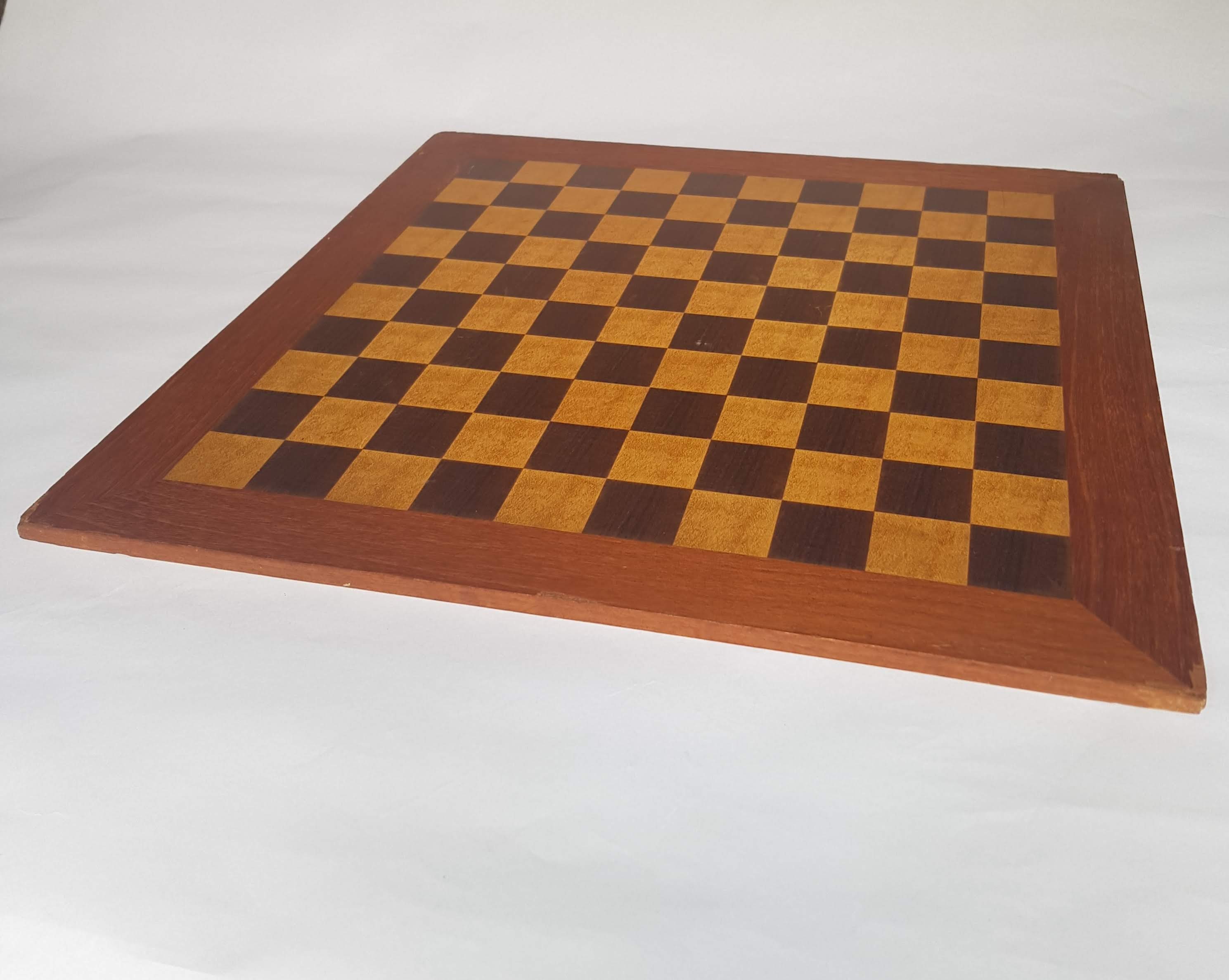 Antique Wooden French Regency Chess Set With Board Early 20th - Etsy